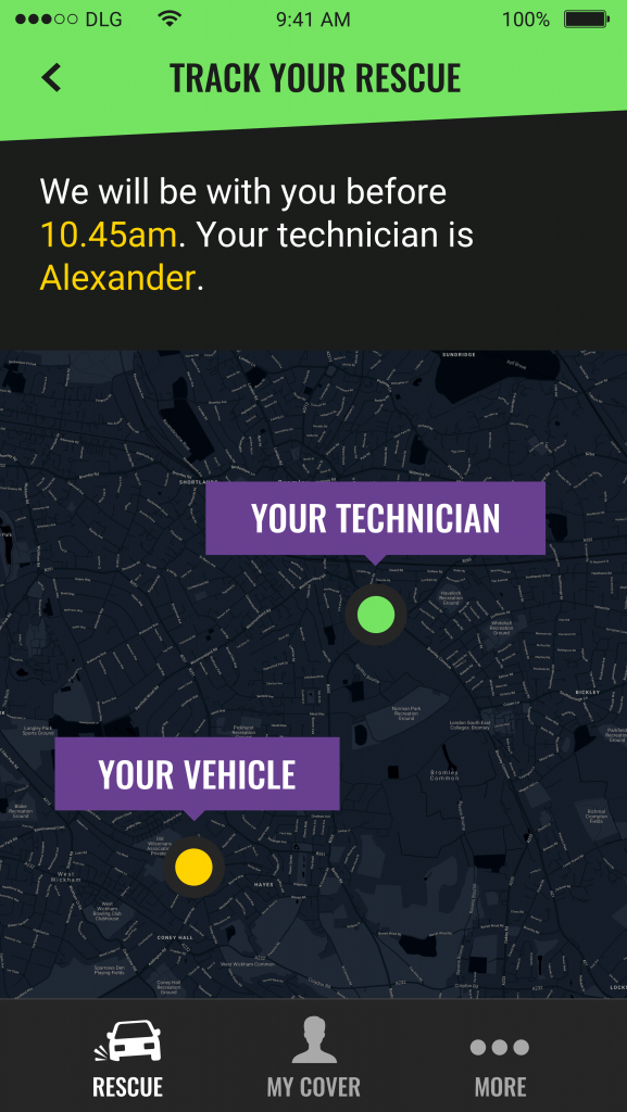 5-Rescue-Track-1 - Green Flag