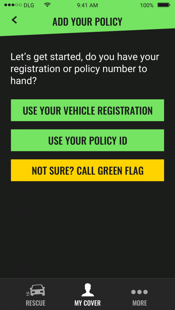 Add-Policy-Question-Copy - Green Flag